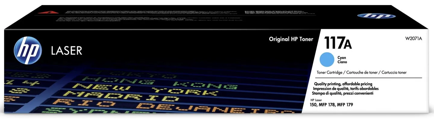 HP Toner - 117A - Cyan | HIFI international