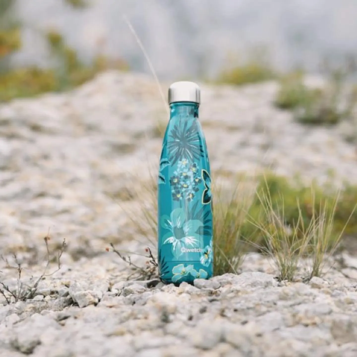 Qwetch Borneo insulated bottle - 50 cl - Turquoise Blue | HIFI ...