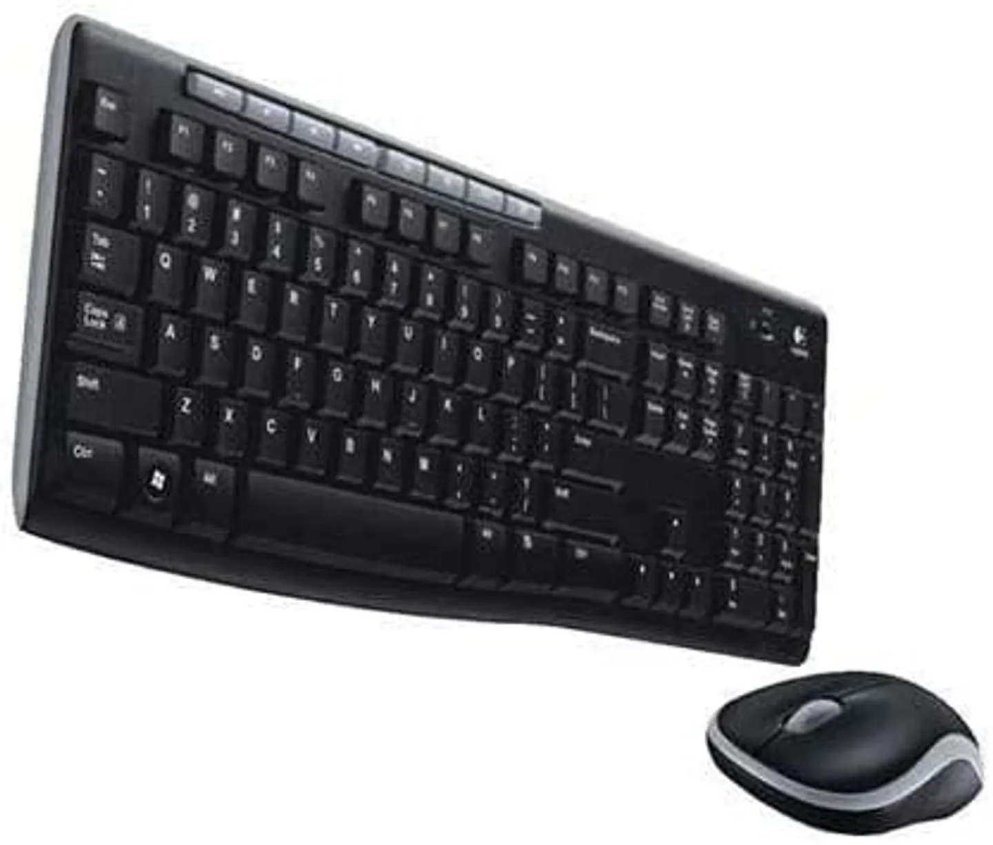 Logitech Clavier + Souris - Sans Fil - MK270 - QWERTY (US) - Noir ...