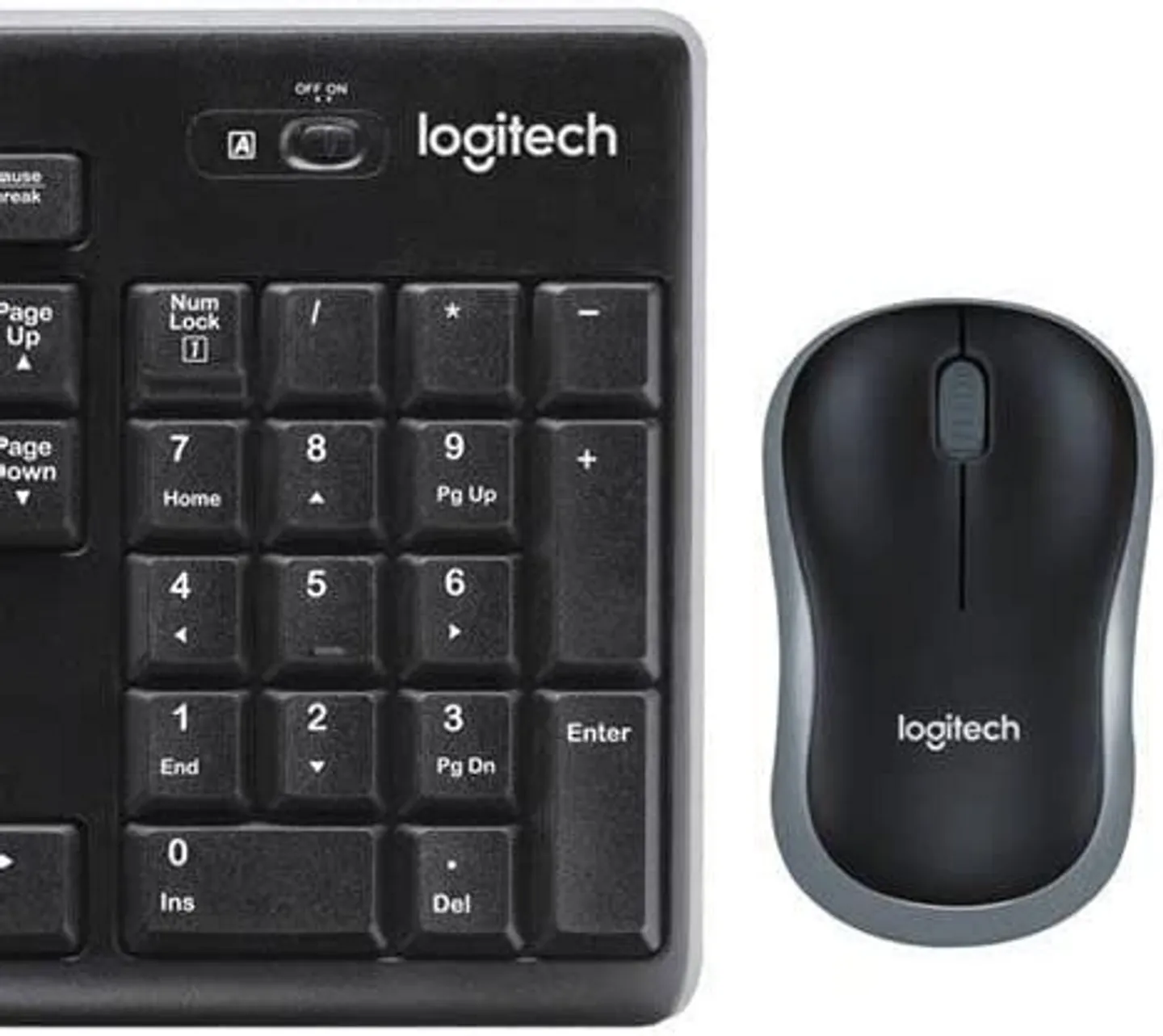 Logitech Keyboard Mouse Wireless Mk270 Qwerty Us Black Hifi International