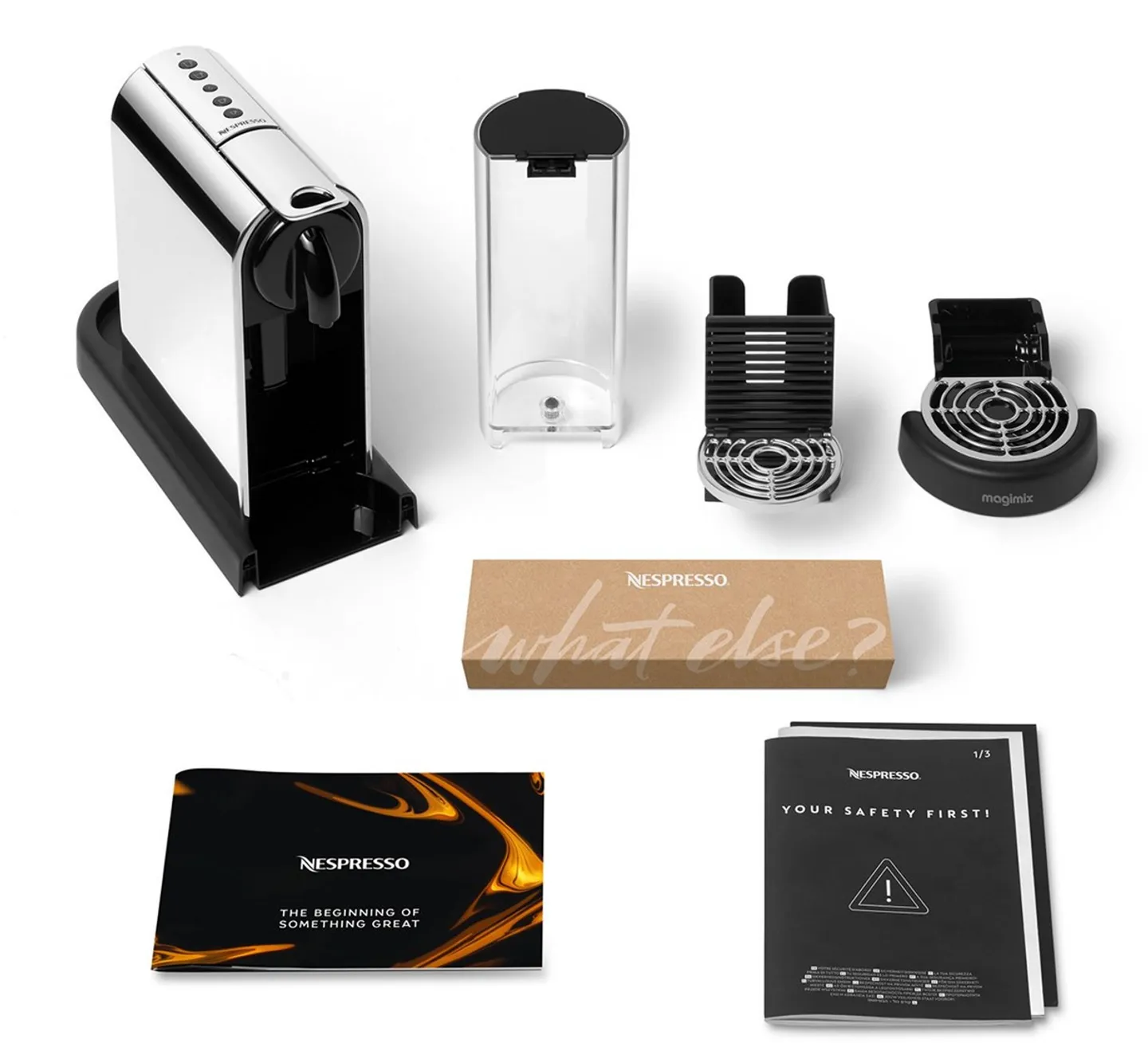 Magimix Machine à café Nespresso Citiz M900 - Platinum Chrome | HIFI ...