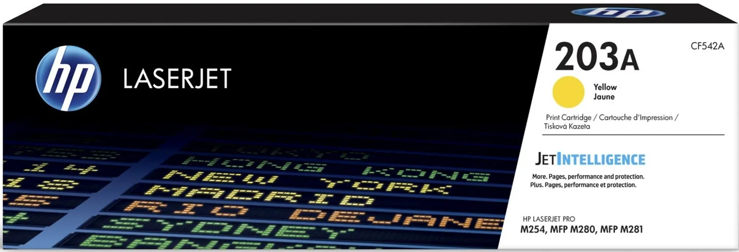 HP Toner 203A - Jaune - CF542A