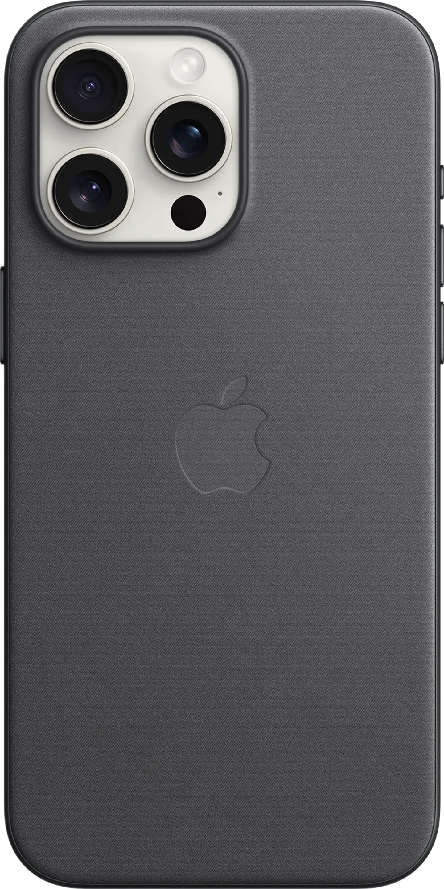 Apple iPhone 15 Pro Max FineWoven Case Black | Hifi.lu