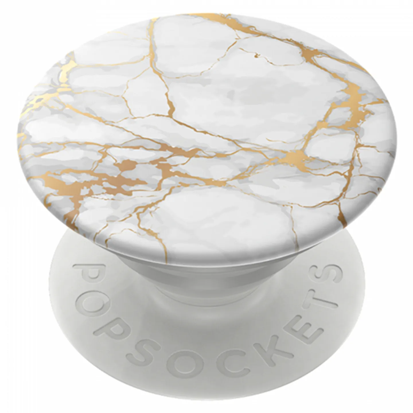 Popsocket PopGrip Smartphone holder - Gold Lutz Marble | HIFI international