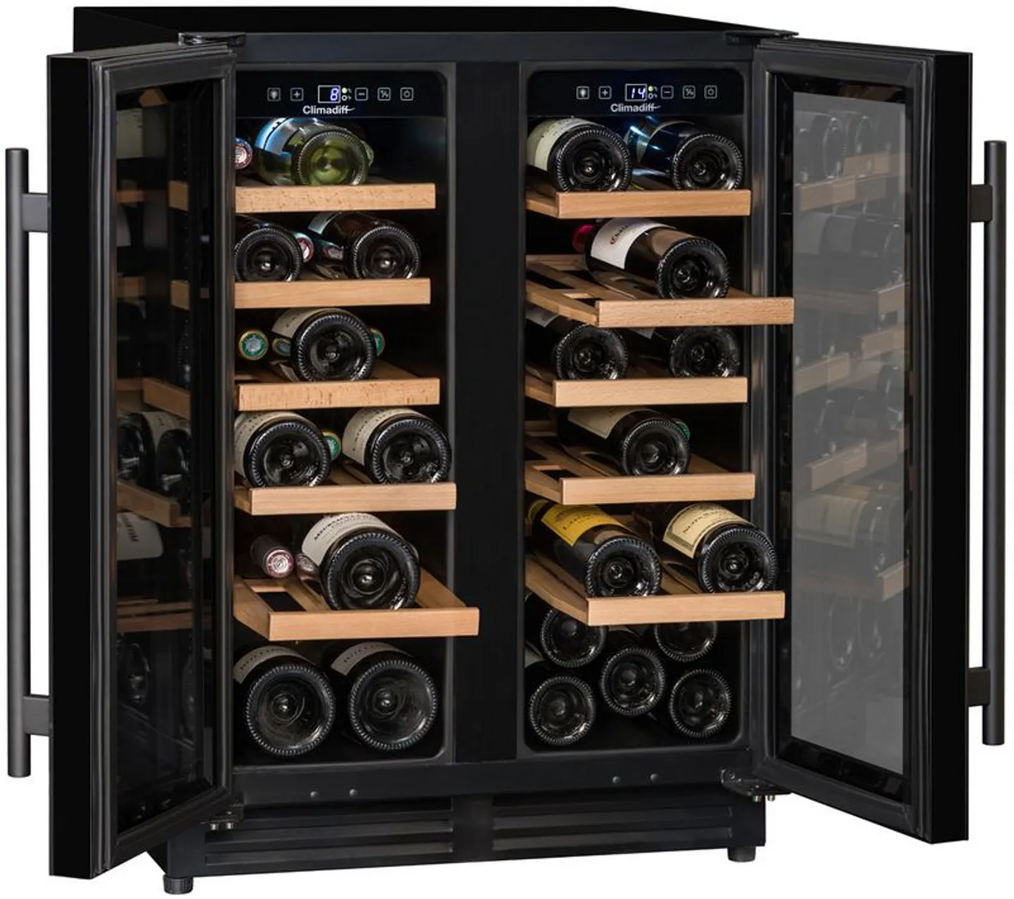 Climadiff Einbau-Weinkühlschrank CBU40D1B 40 Flaschen