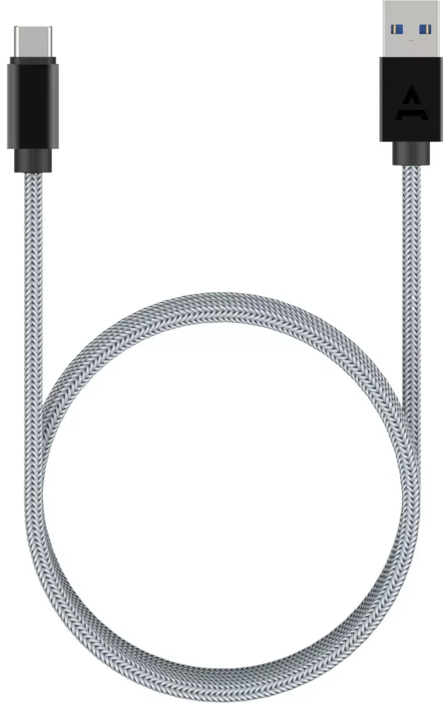 Adeqwat USB-A to USB-C cable - 2m - Grey | HIFI international – You can ...