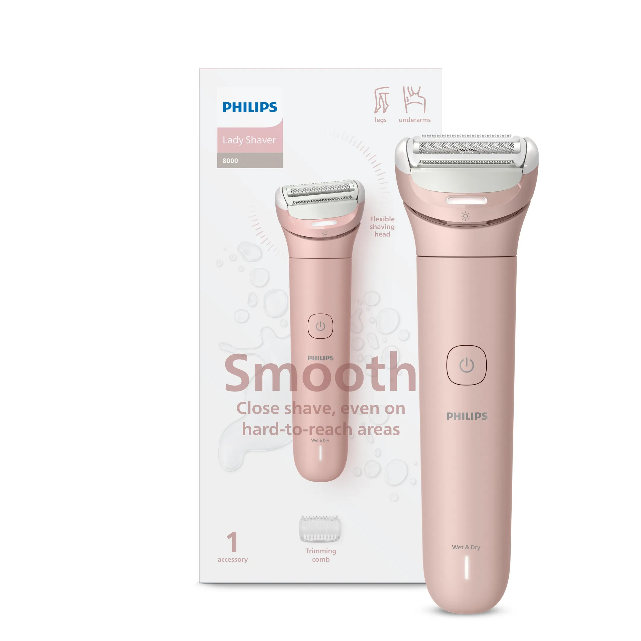 Lady Shaver Philips 8000 Series BRL129/00 | hifi.lu